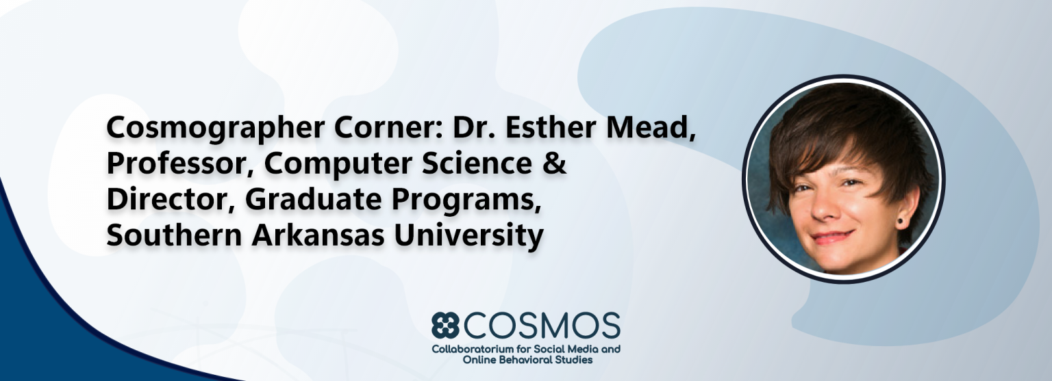 Cosmographer Corner: Dr. Esther Mead, Professor of Computer Science ...