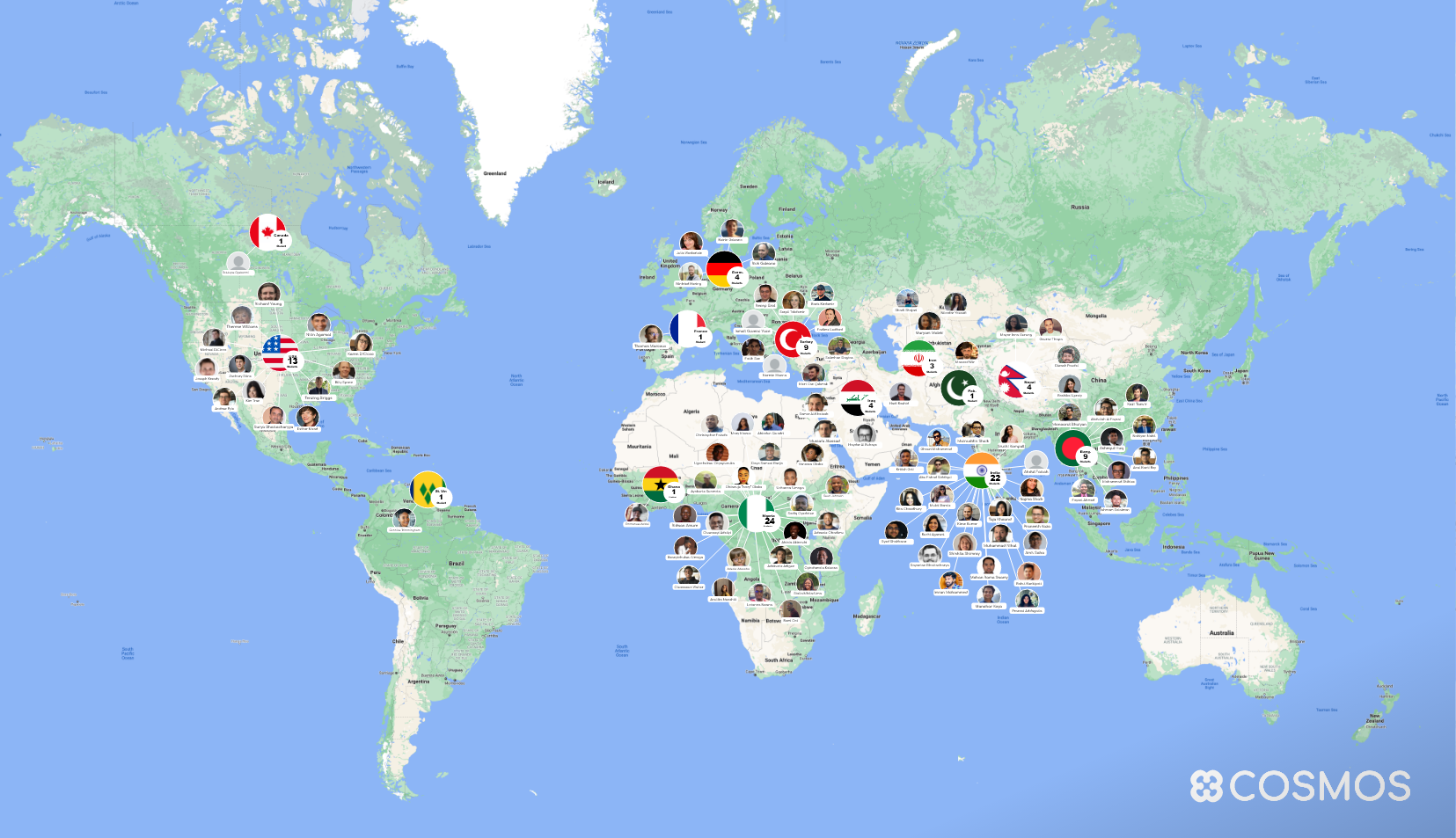 Map Cosmos