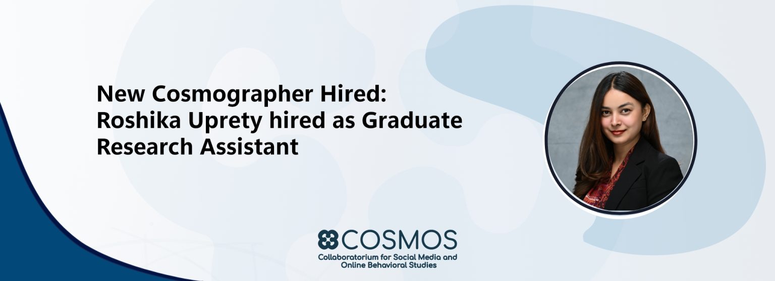 New Hire: Roshika Uprety, Graduate Research Assistant – COSMOS